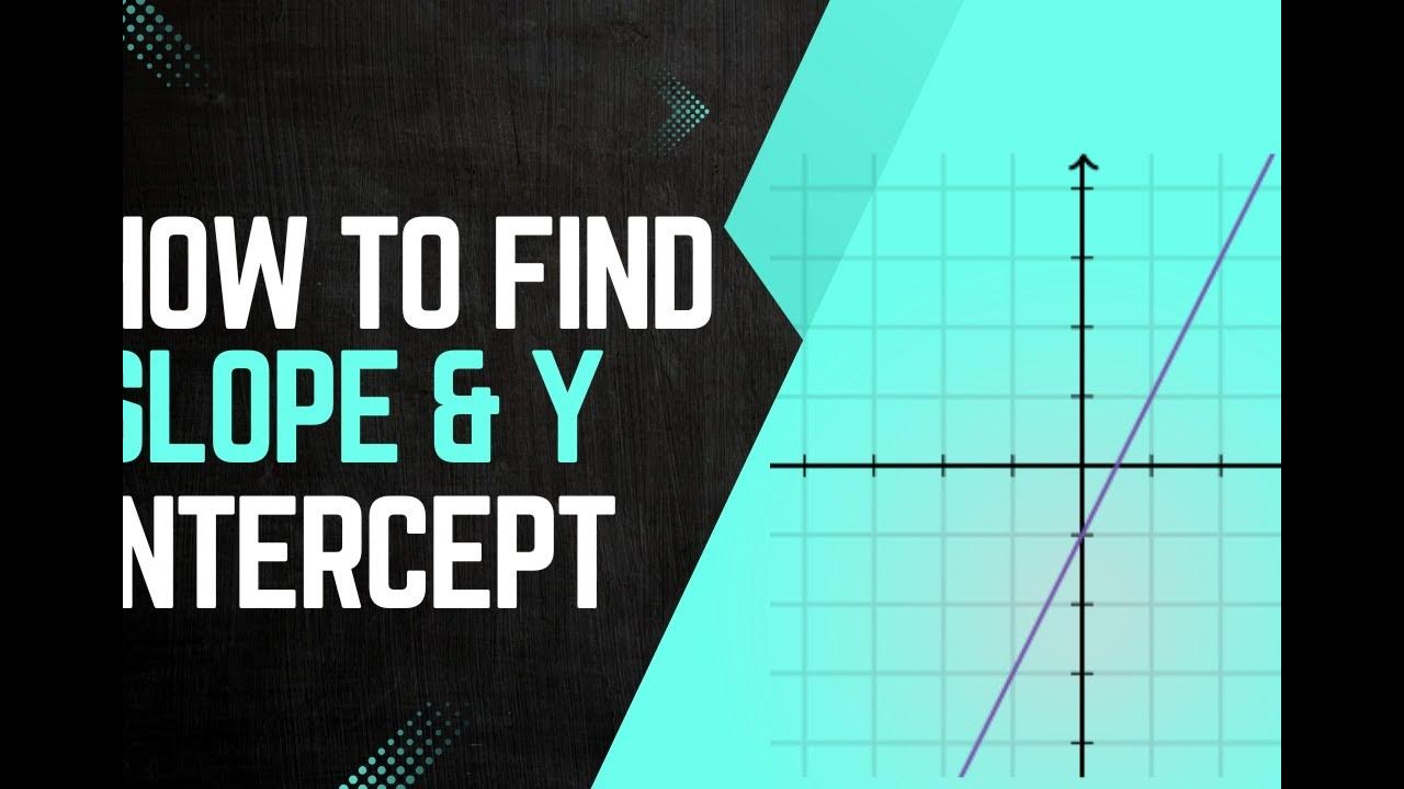 How to Find Slope and Y-Intercept Simplified | Algebra 1 - YouTube