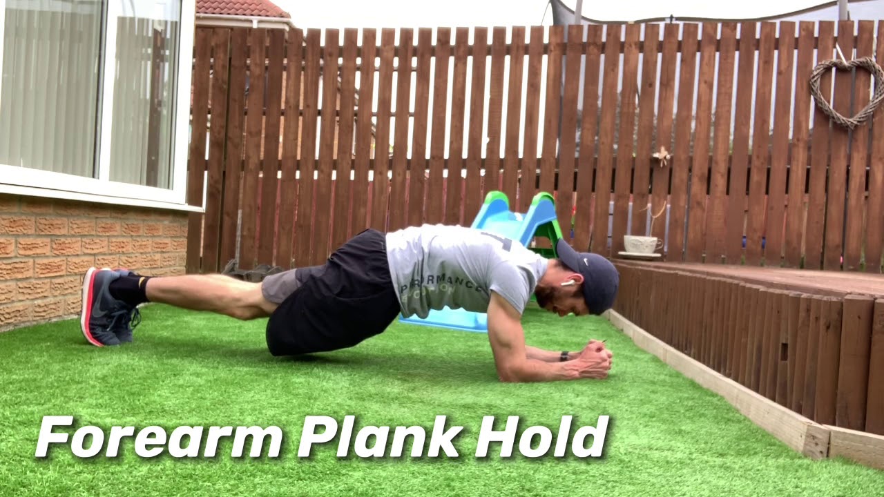 Forearm Plank Hold - YouTube