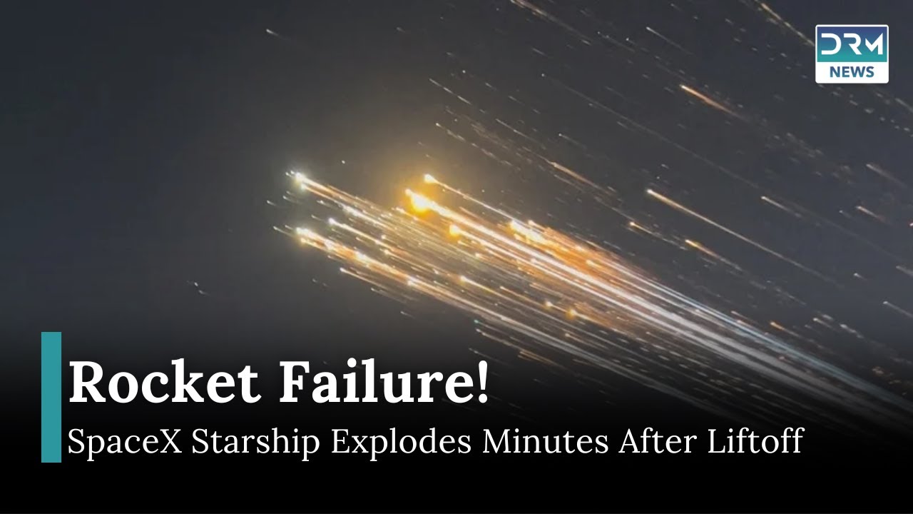 SpaceX Starship Rocket Breaks Up in Space Minutes After Launch from ...