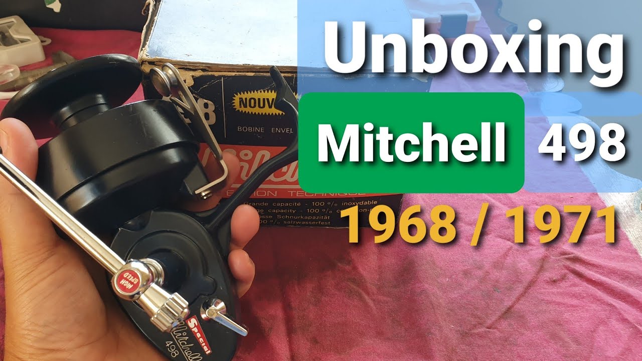 MOULINET SPECIAL MITCHELL 498 | Moulinet de Pêche en Surfcasting - YouTube