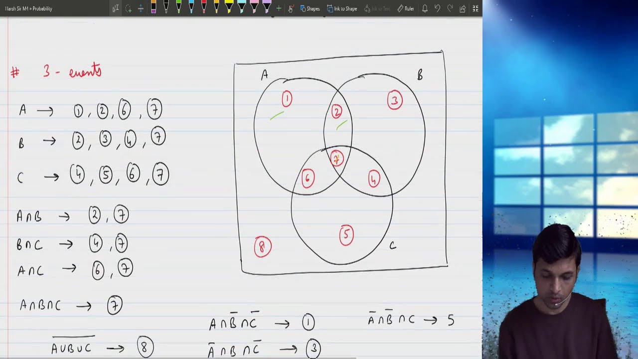 3 Engineering Maths Probability Set Theoretical Notations Of 3 Engineering Maths Probability Set Theoretical Notations Of