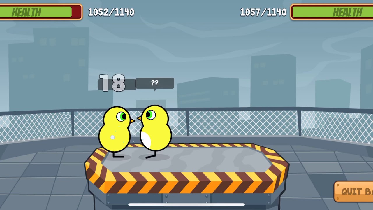 Two ducks,fighting eachother. - YouTube