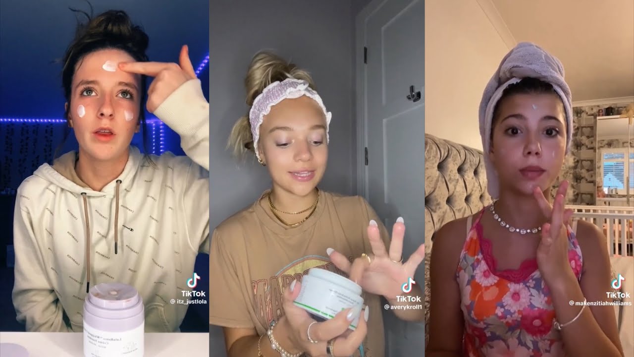 GRWM for bed - TikTok compilation - YouTube