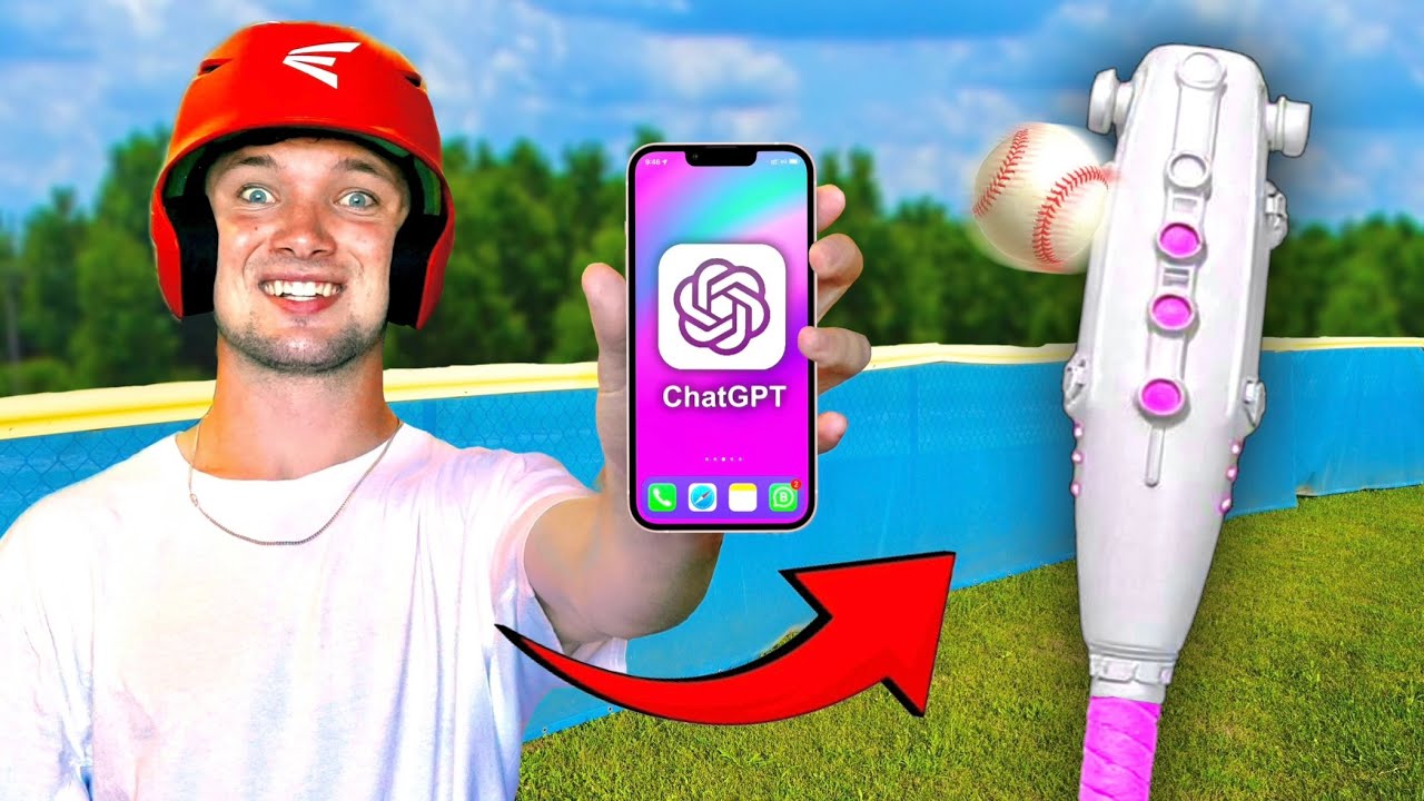 I Used AI to Create the Ultimate Baseball Bat! - YouTube