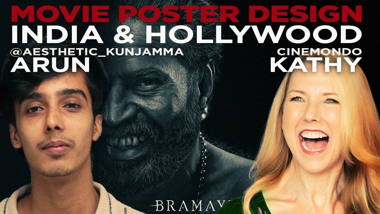 Movie Poster Design! with Arun Ajikumar! Aesthetic Kunjamma - Bramayugam! - YouTube