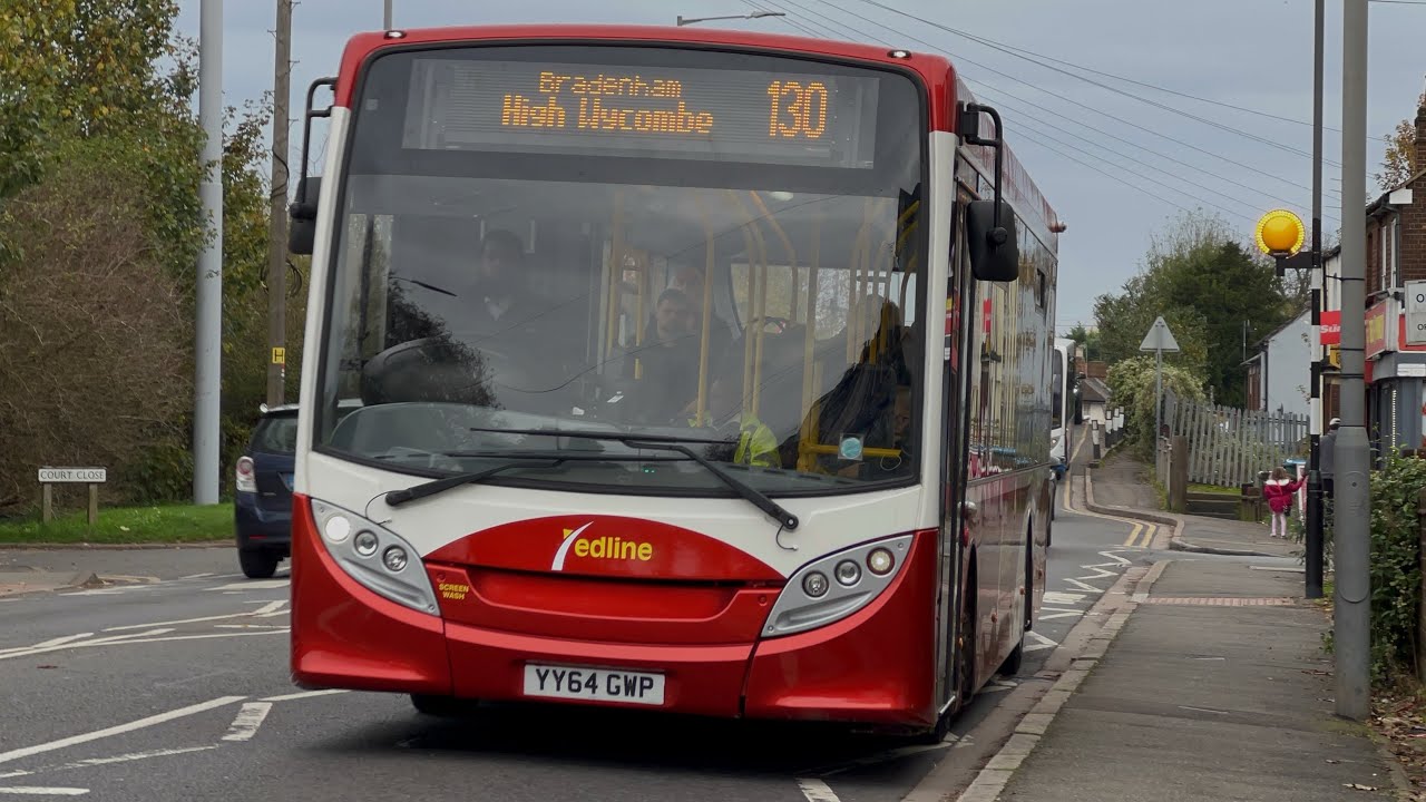 Redline | YY64 GWP | ADL Enviro200 | 130 High Wycombe - YouTube