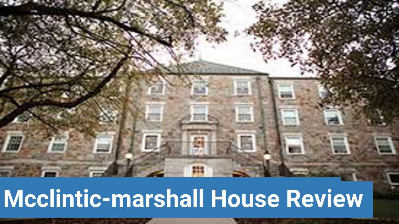Lehigh University Mcclintic-marshall House Review - YouTube