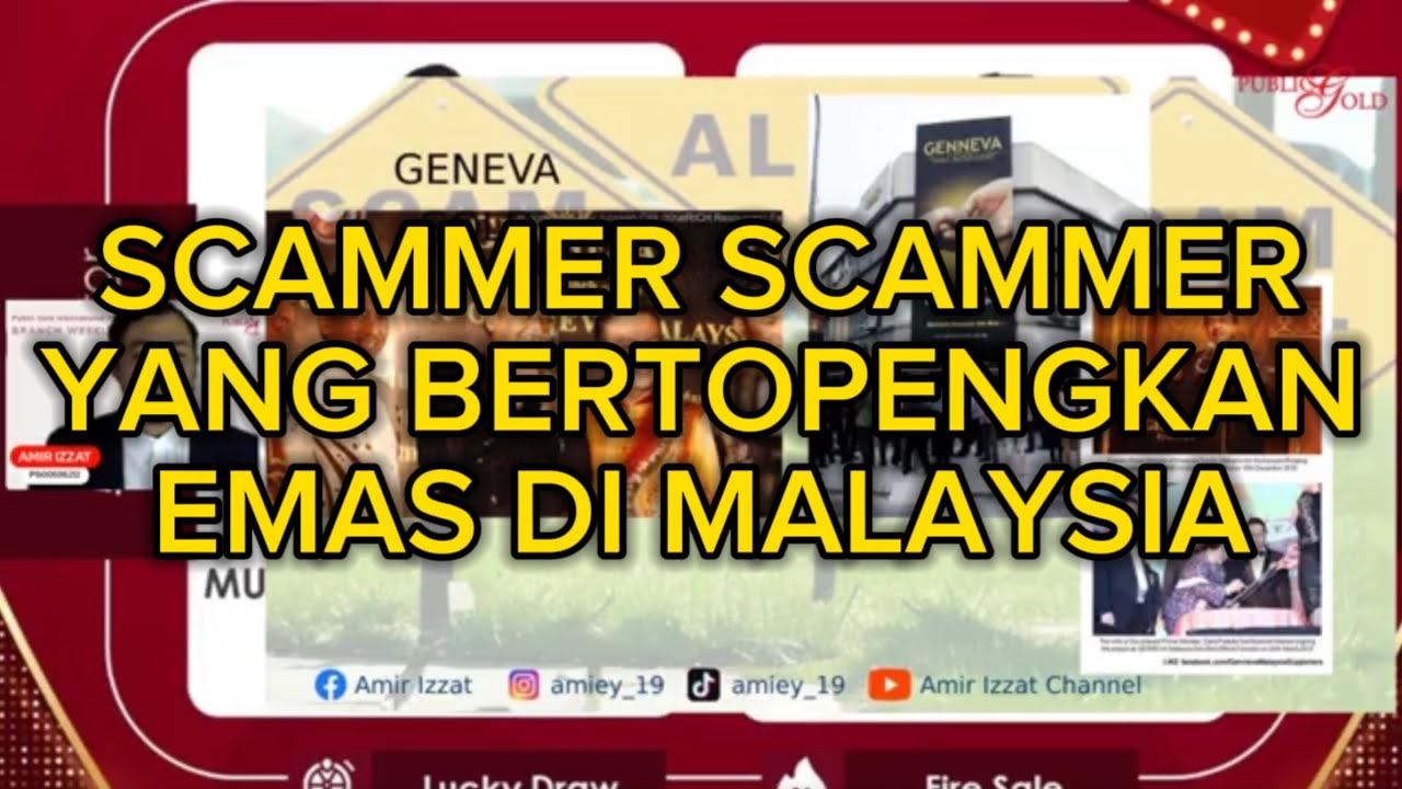 Scammer scammer yang bertopengkan emas di malaysia #emas #emas999 # ...