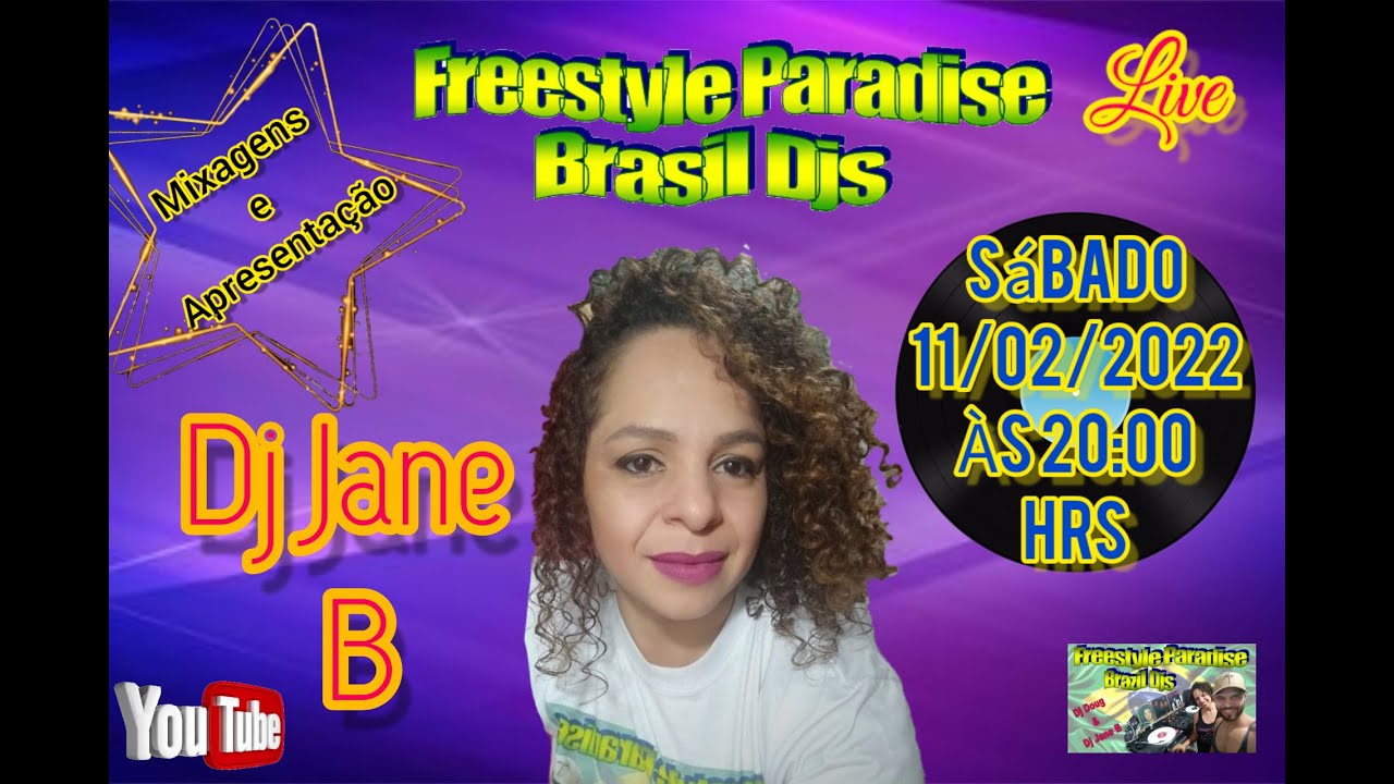 Dj Jane B - Freestyle Paradise Brasil Djs 11/02/2023 - YouTube