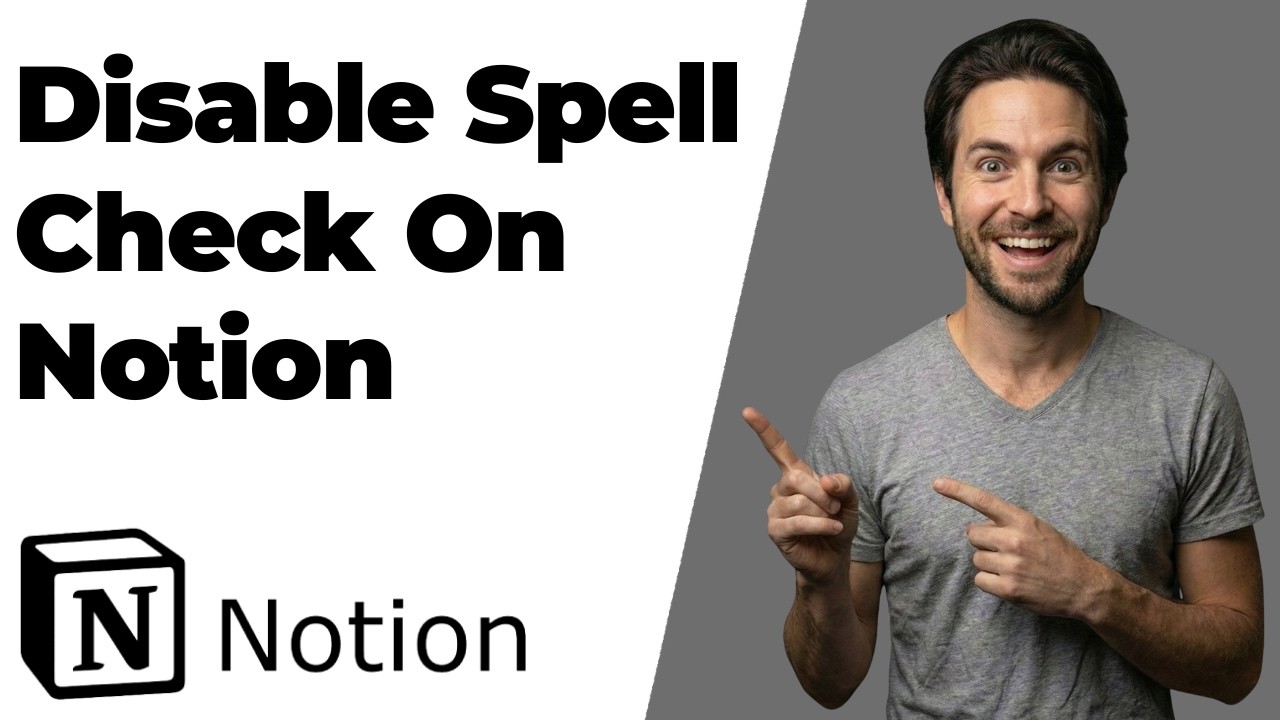 How To Disable Spell Check On Notion (2026 Easy Guide) - YouTube