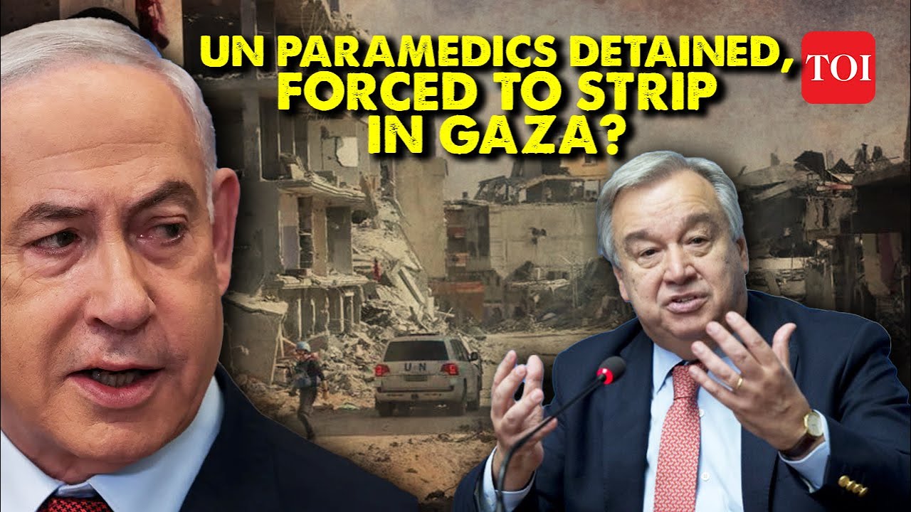 UN Paramedics, Patients Strip-searched, Ambulance Blocked in Gaza | UN ...