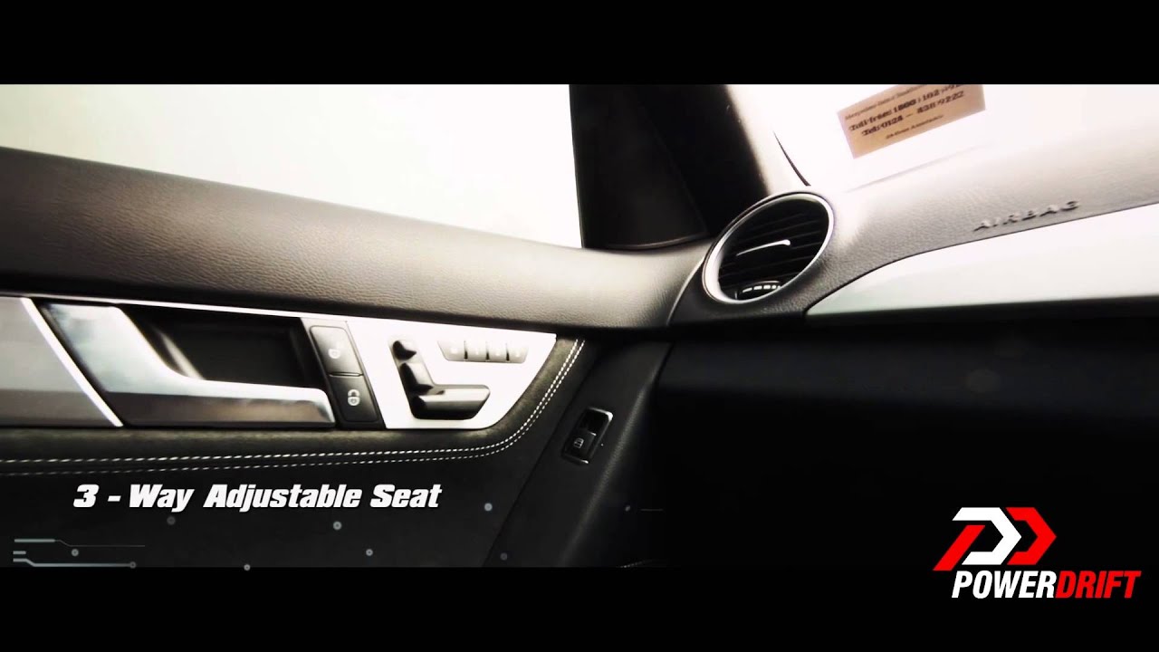 Mercedes Benz C class C220 CDI Edition C Interior : PowerDrift - YouTube