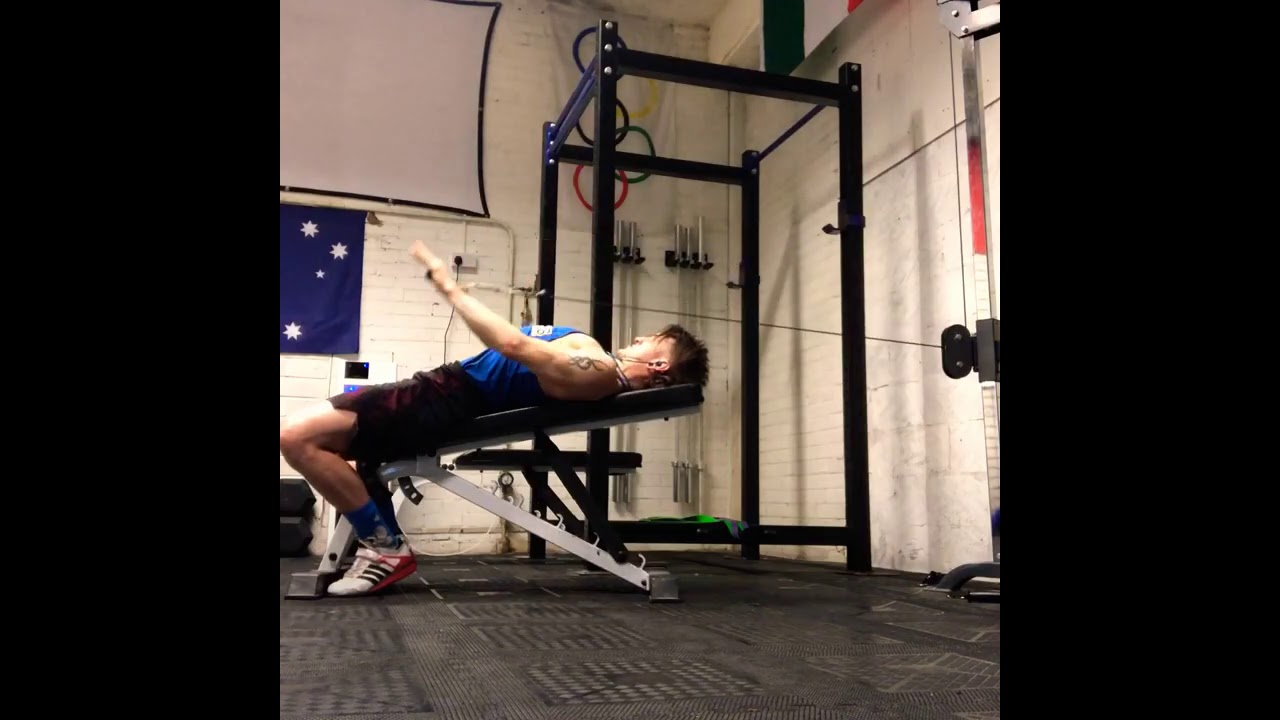 Supine cable pullovers - YouTube