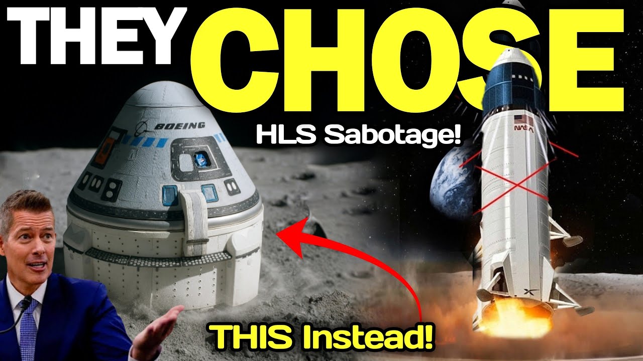 What NASA Just Did To SpaceX HLS Starship Will Blow Your Mind! Boeing ...