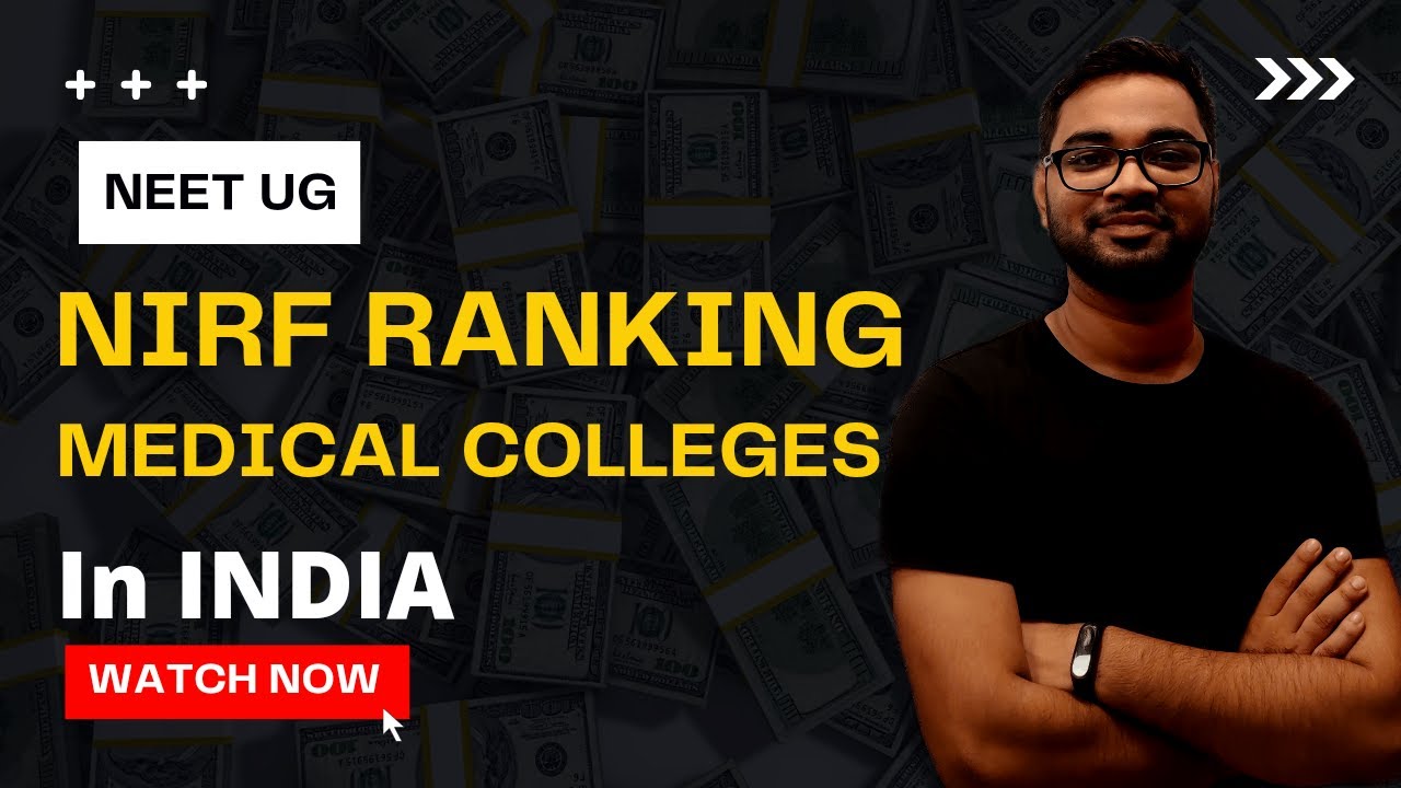 NIRF Ranking of MEDICAL COLLEGES in INDIA | #neet - YouTube