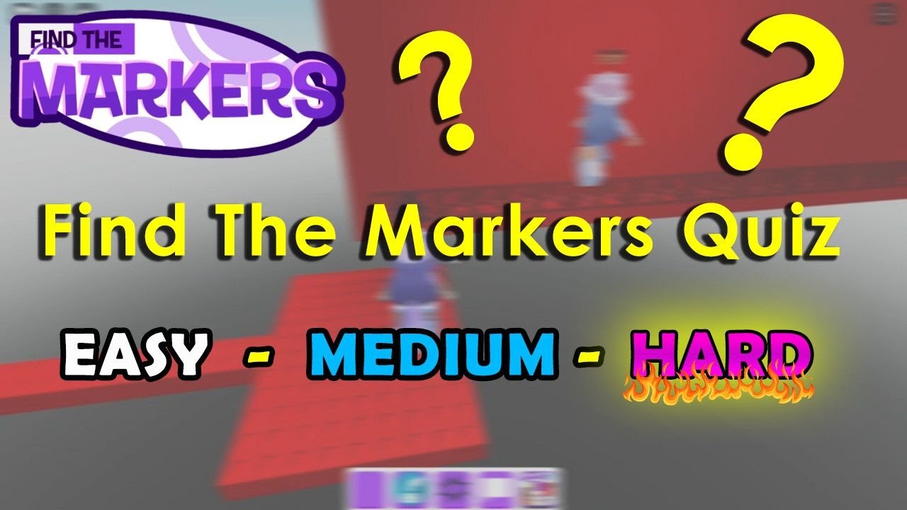 Find the Markers QUIZ 2 to test your Markers Lore! - YouTube