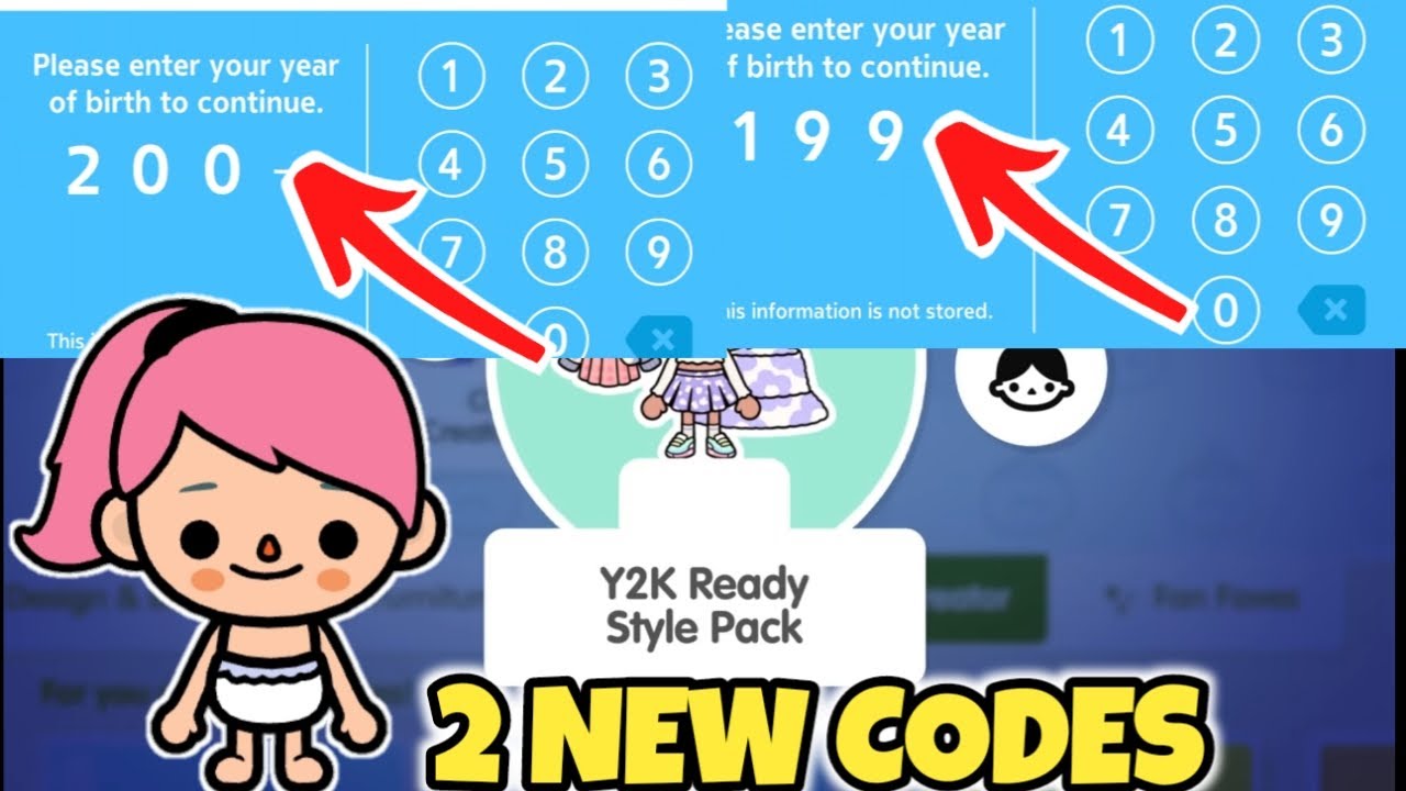 ⚠️ New Update! 2 New Codes Toca Boca - Free All Furniture Pack - YouTube