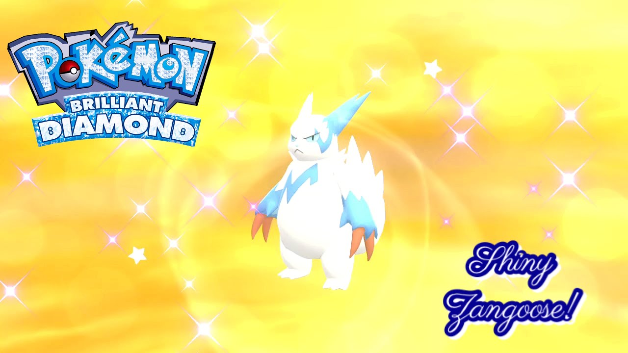 Pokémon Brilliant Diamond: SHINY ZANGOOSE VIA THE MASUDA METHOD! (411 ...