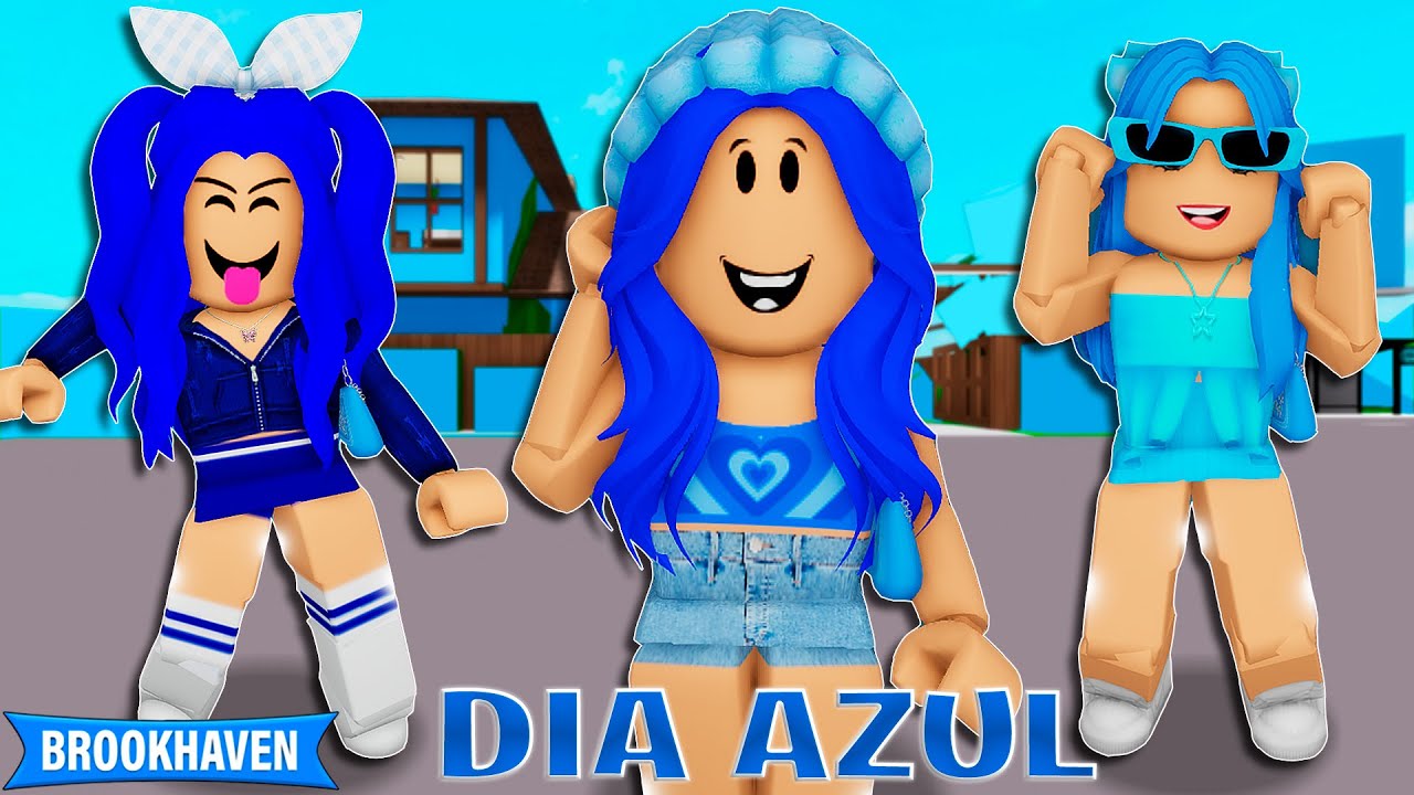 A BLOGUEIRA FAMOSA DECIDIU QUE TUDO IA FICAR AZUL| Historinhas no ...