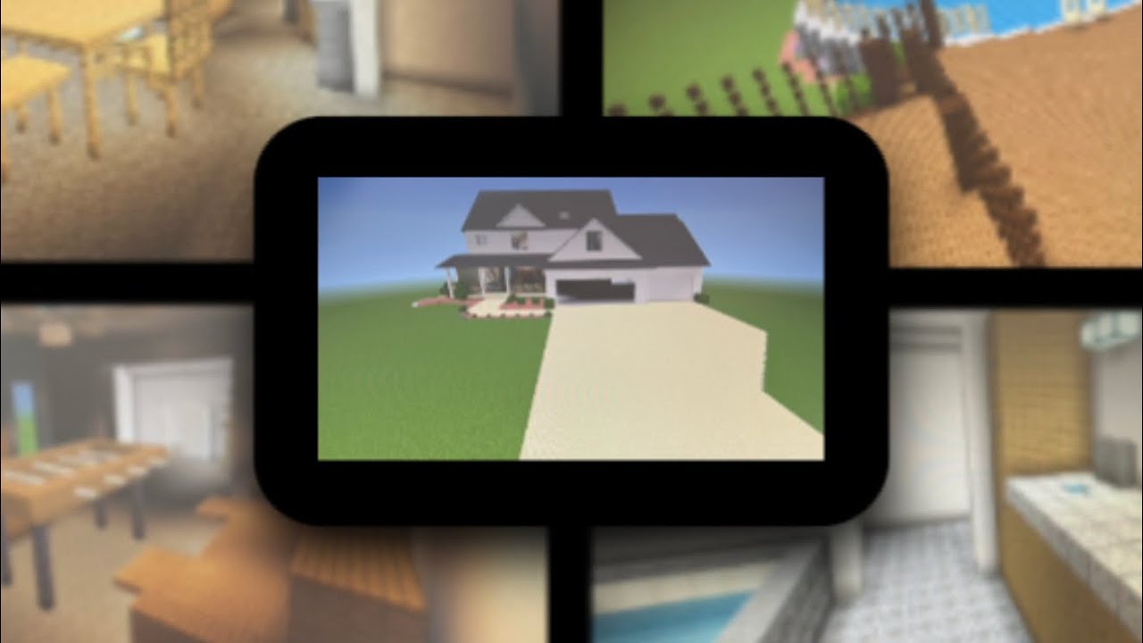 The Tour of My Real Life House in Minecraft - YouTube