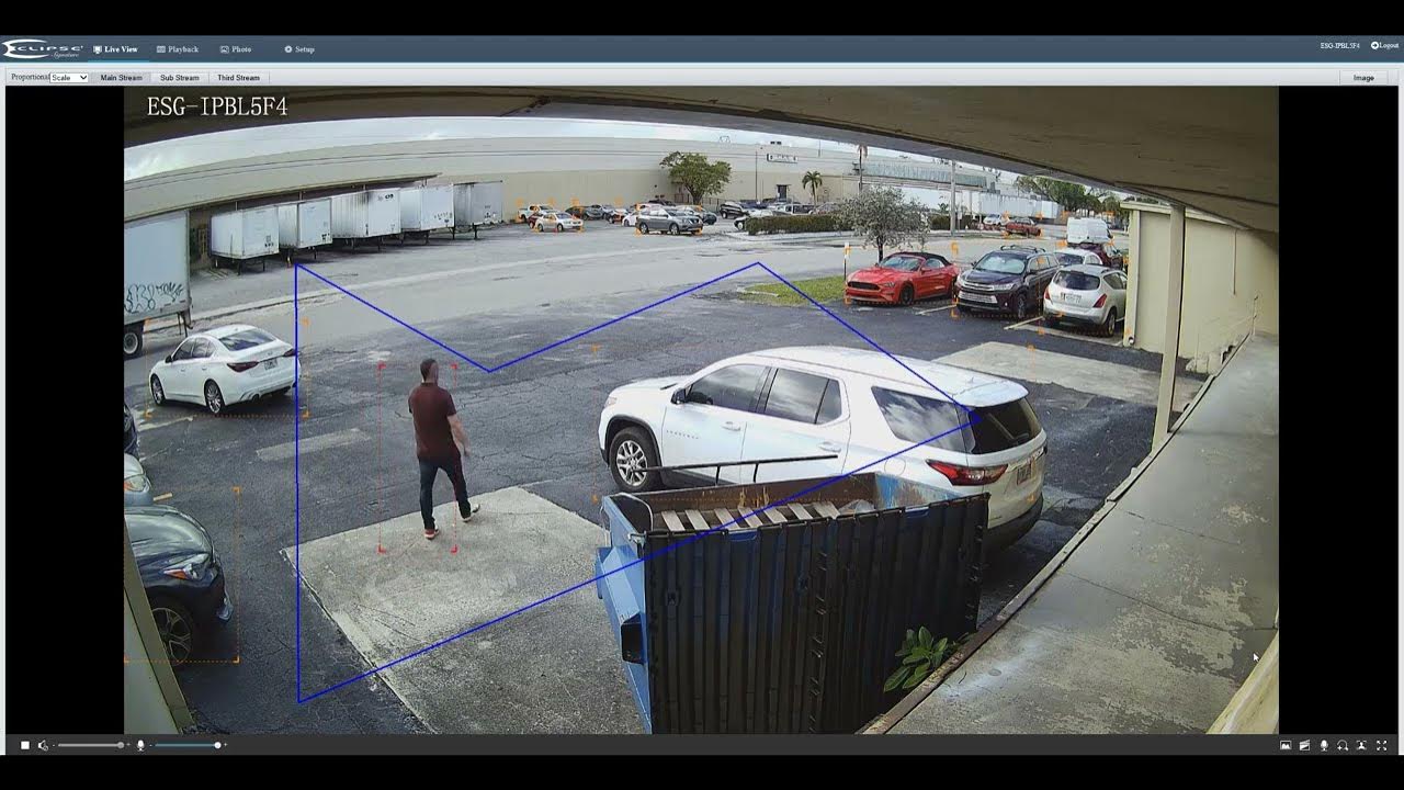 How To: Setup Enter Area analytic on our Eclipse Signature Series IP cameras - YouTube