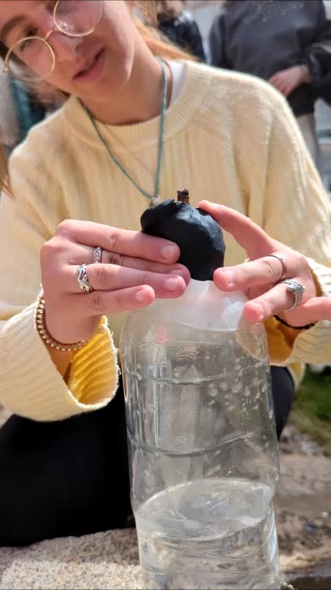 Experimento de la botella fumadora - YouTube