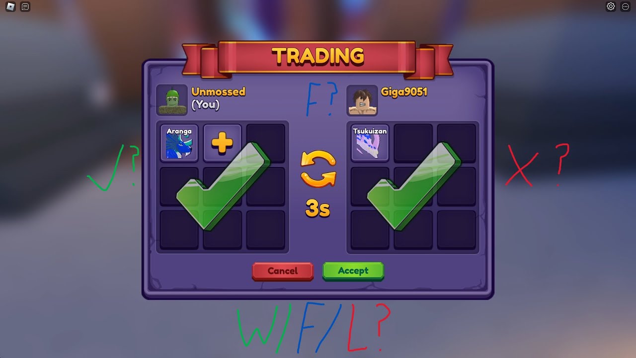 Trading My Bun (Aranga) For A Tsu (Tsukuizan) (Roblox Dragon Adventures ...