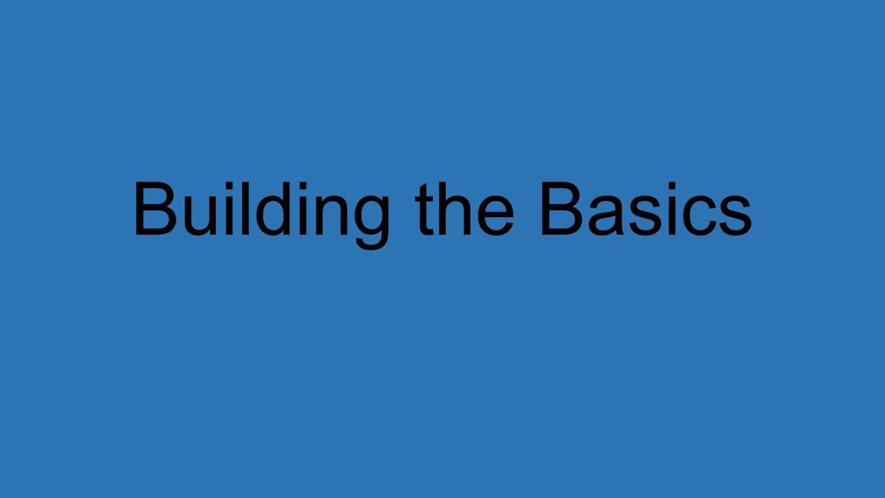 Building the Basics - YouTube