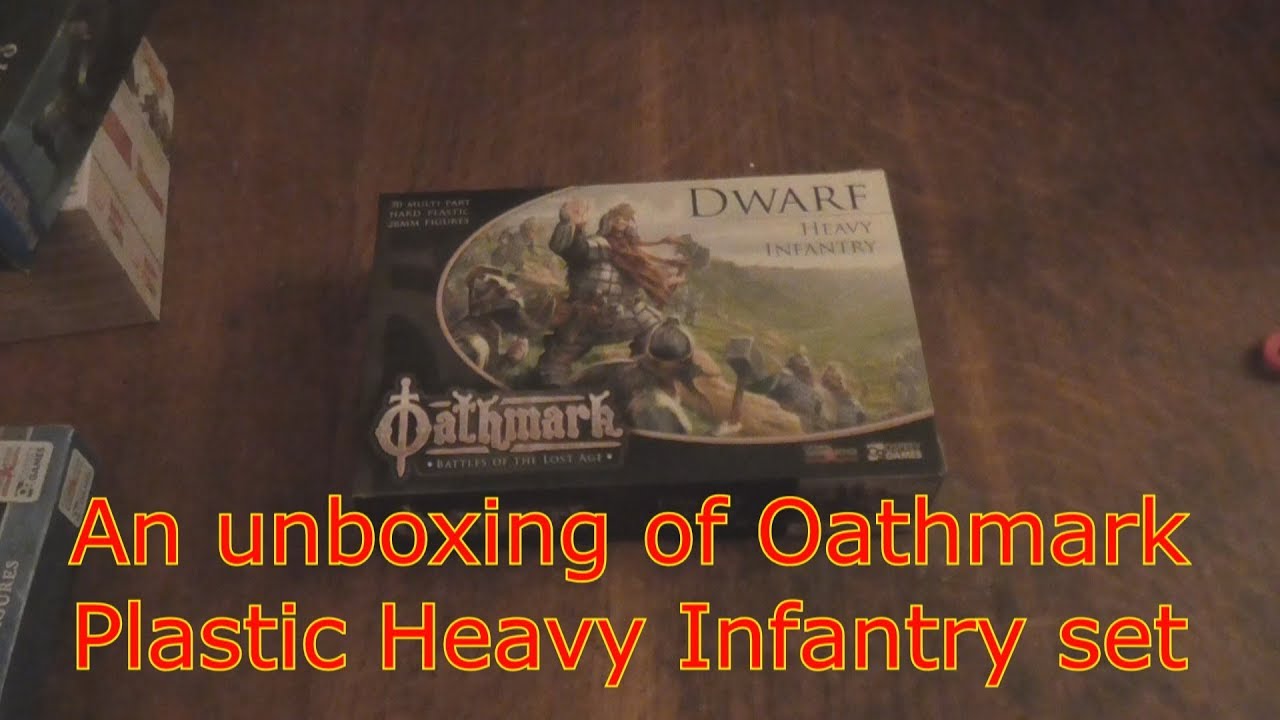 An unboxing of Oathmark Dwarf Heavy Infantry plastic set - YouTube