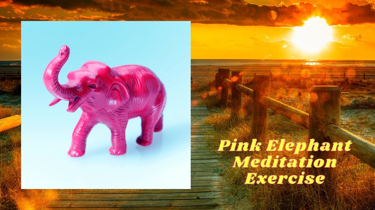 Do not think about the Pink Elephant - Meditation Exercise - YouTube