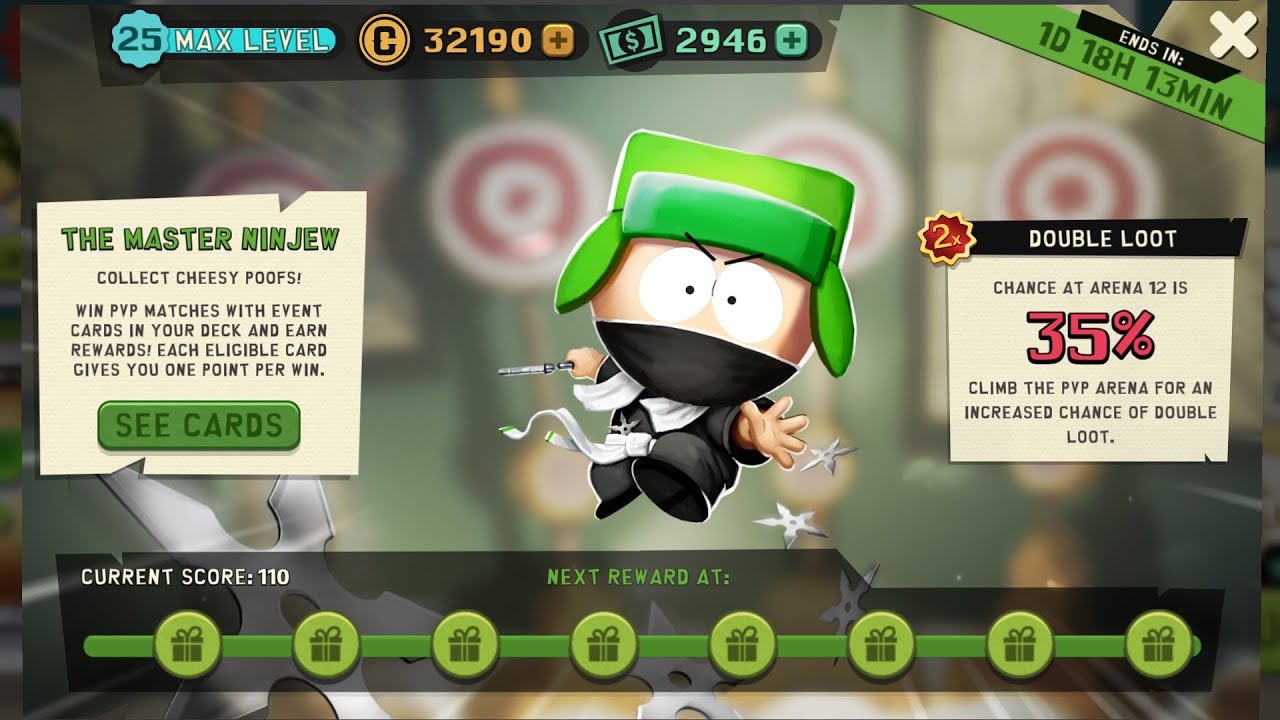 The Master Ninjew Event Pack opening. South Park Phone Destroyer - YouTube