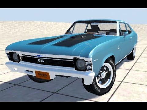 1969 Chevrolet NOVA Crashtest BeamNG.Drive + Downloadlink - YouTube
