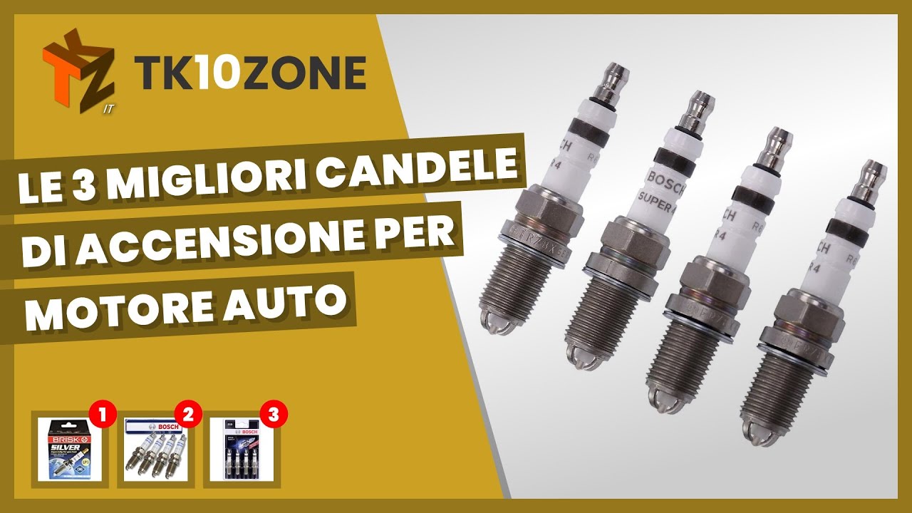 Le 3 migliori candele di accensione per motore auto - YouTube