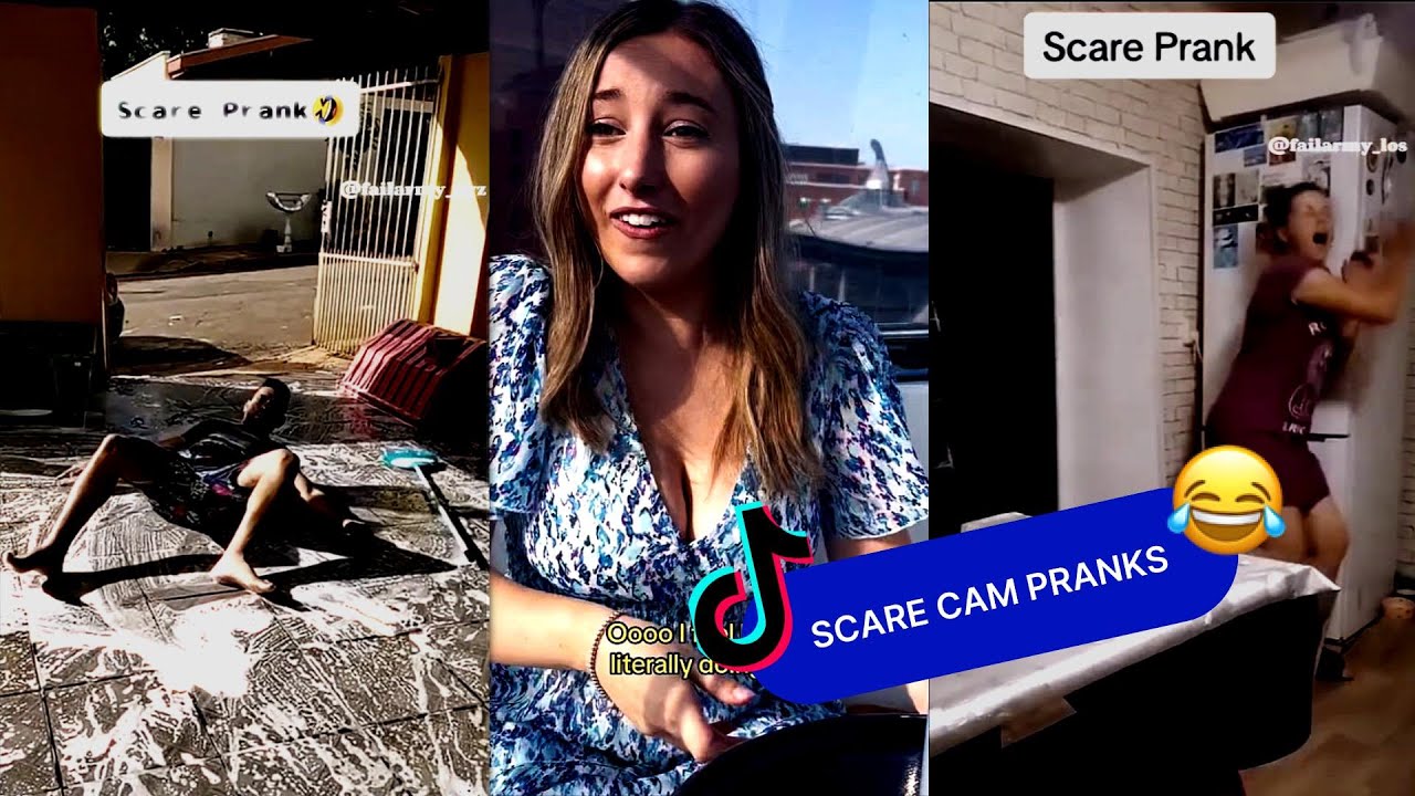 Scare Cam Pranks #23| Funny Videos TikTok Compilation 😂 - YouTube