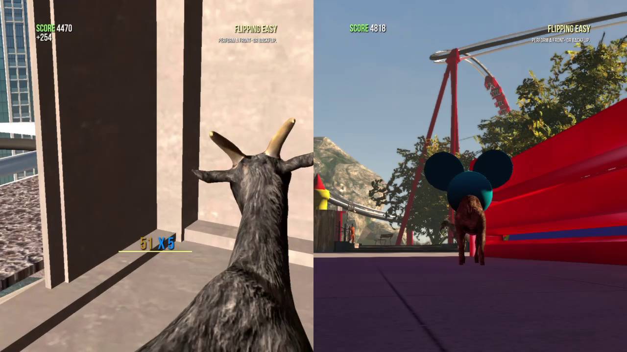 Goat Simulator | you silly billy goat!!! - YouTube