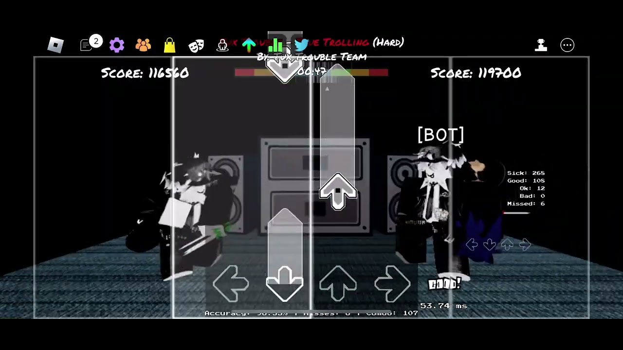 True Trolling (Hard) 11 misses - YouTube