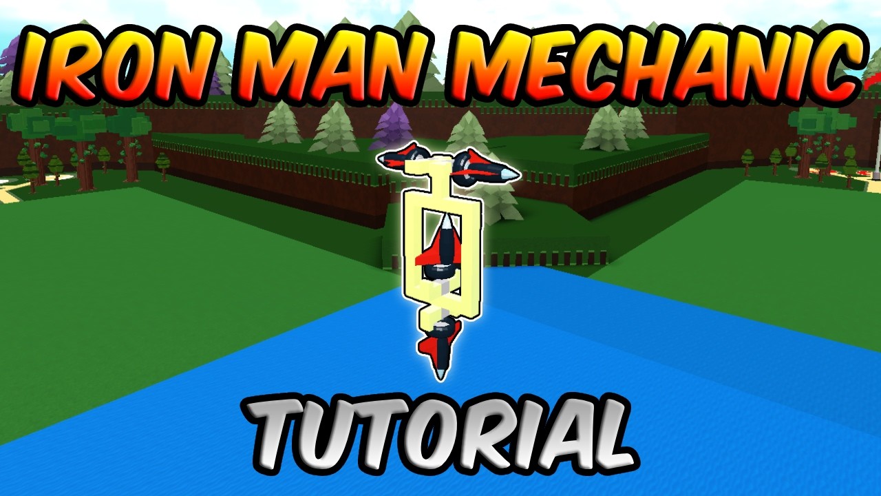 Iron Man Mechanic Tutorial | Build A Boat For Treasure - YouTube