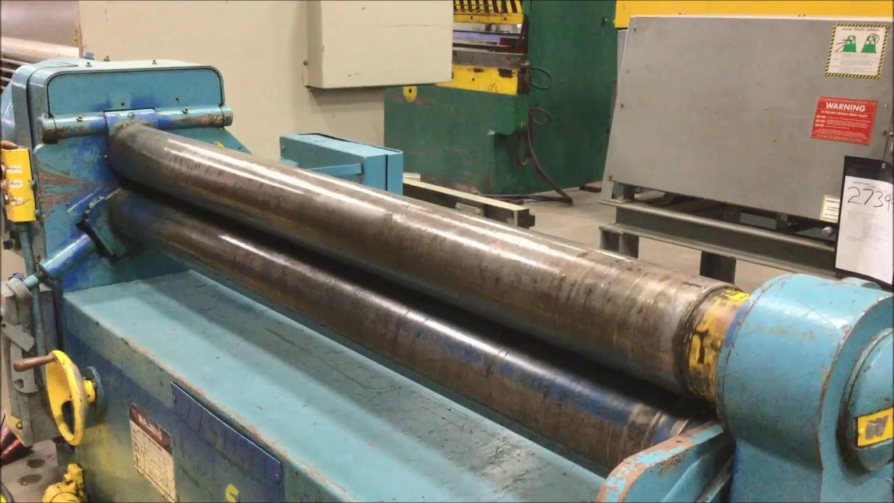 Used 5' x 10 ga. Wysong Roll, #28025 - YouTube