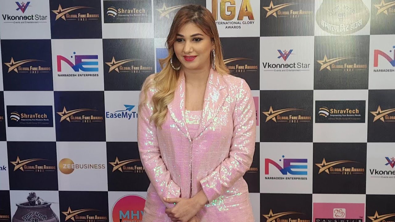 Jasleen Matharu Full Exclusive Interview At Global Fame Award 2022 ...