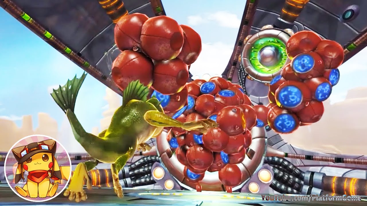 Mega Bot - Boss Fight - Monsters vs. Aliens [1080p] No commentary - YouTube