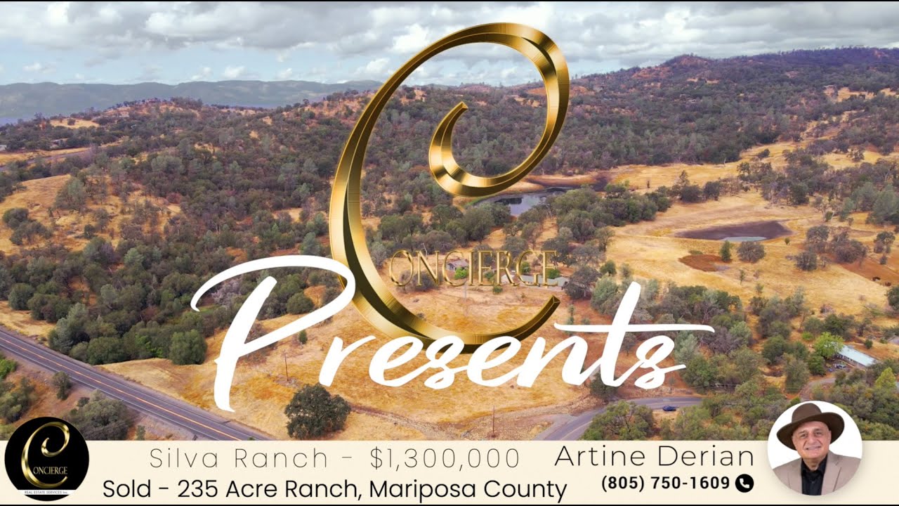 SOLD! 235-Acre Silva Ranch in Mariposa County! - YouTube