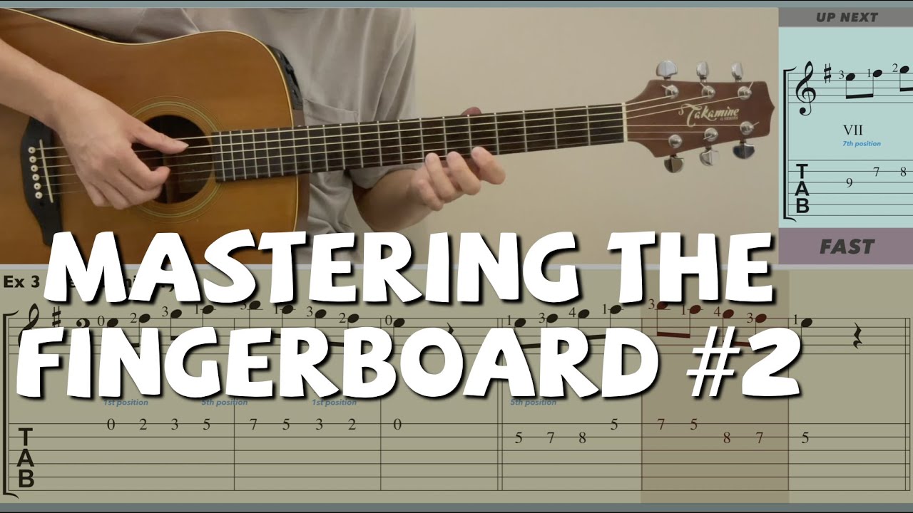 Mastering the Fingerboard #2 [Members only] - YouTube