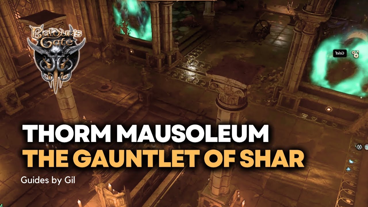 How to solve the Thorm Mausoleum puzzle in The Gauntlet of Shar Baldur ...