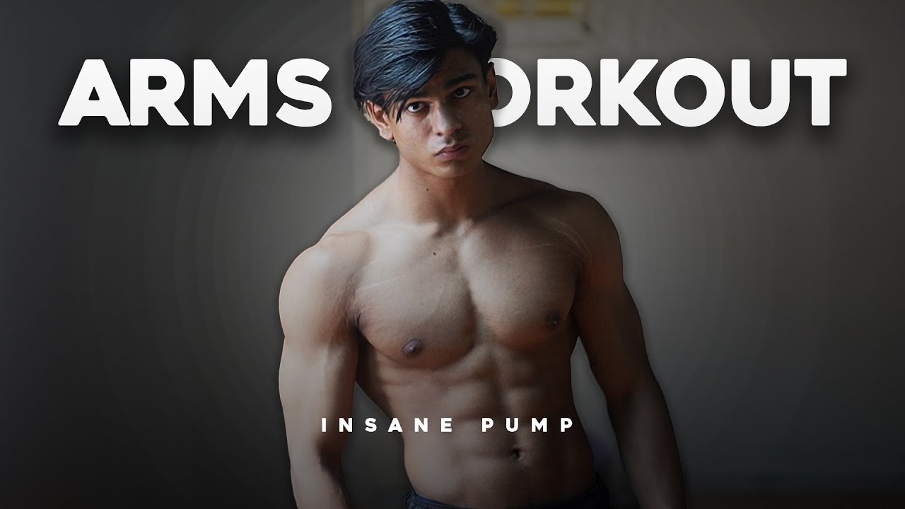 ARMS Workout💪| Body Recomp Series Day 22 | VLOG - YouTube