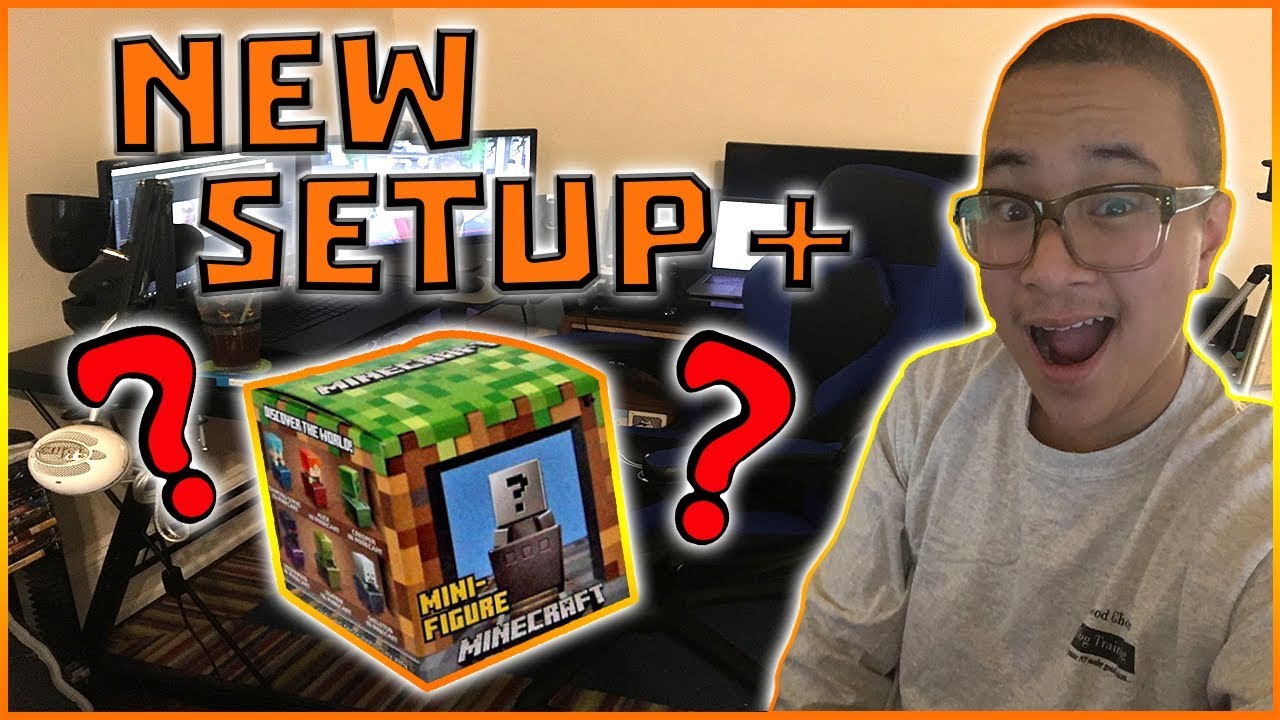 NEW SETUP + UNBOXING! - YouTube