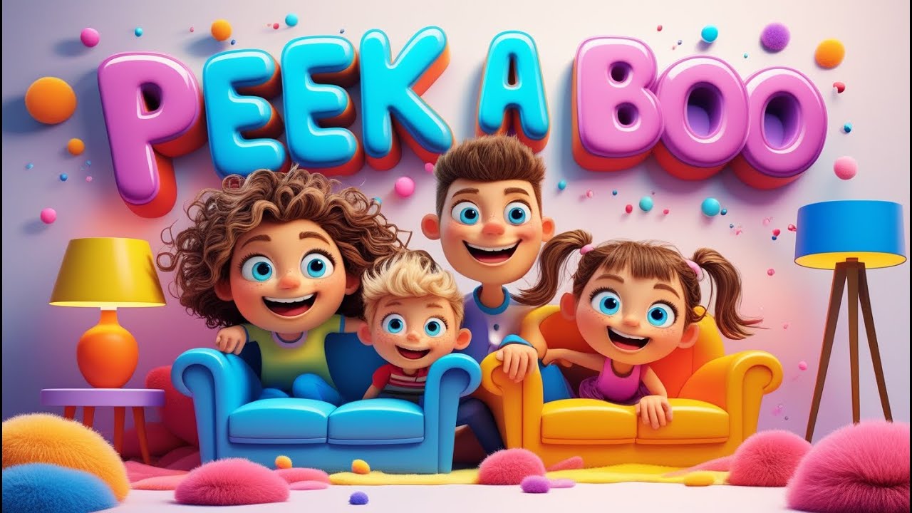 Peek a Boo SONG With Fun For Kids! | Creative Kidz - YouTube