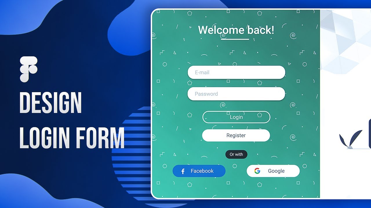 Design Simple Login Form - Speed UI Tutorial - YouTube