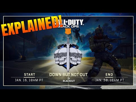 *NEW* Blackout Game mode Explained! (BO4 Down But Not Out) - YouTube