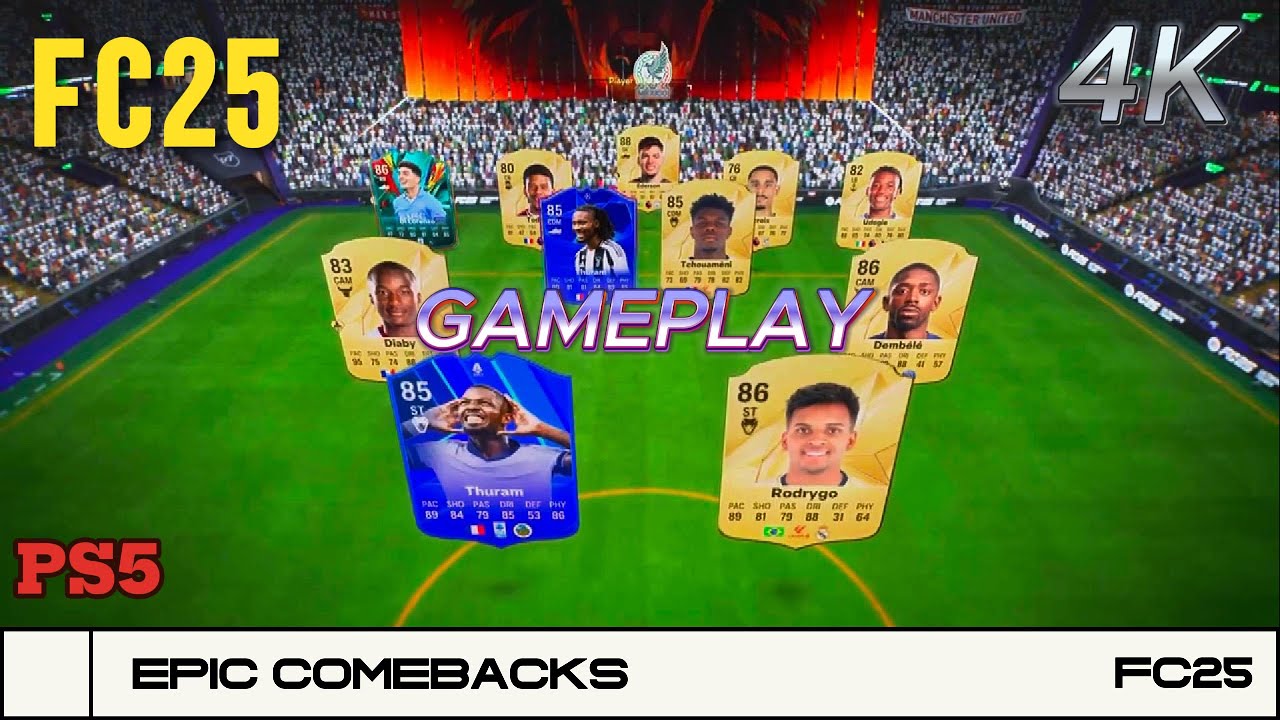 EA FC25 - PS5 - 4K - GamePlay - Join NOW - YouTube