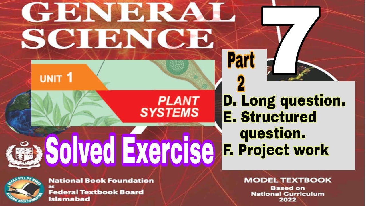 Class 7 Science Chapter 1 | Plant systems | question answers | part 2 ...